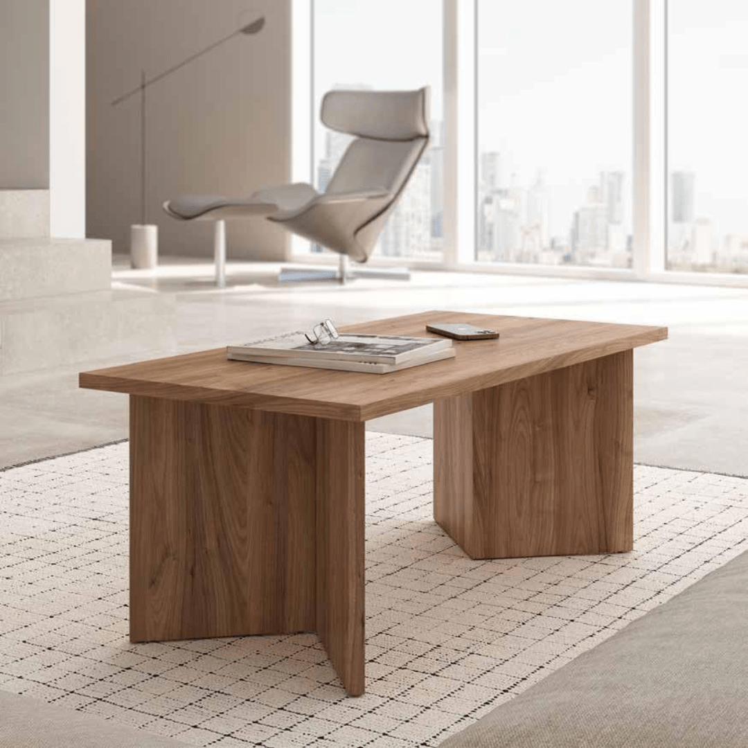 Mesa de centro color java - Veta muebles